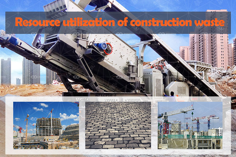 Mobile Crusher for Recycling Construction Waste